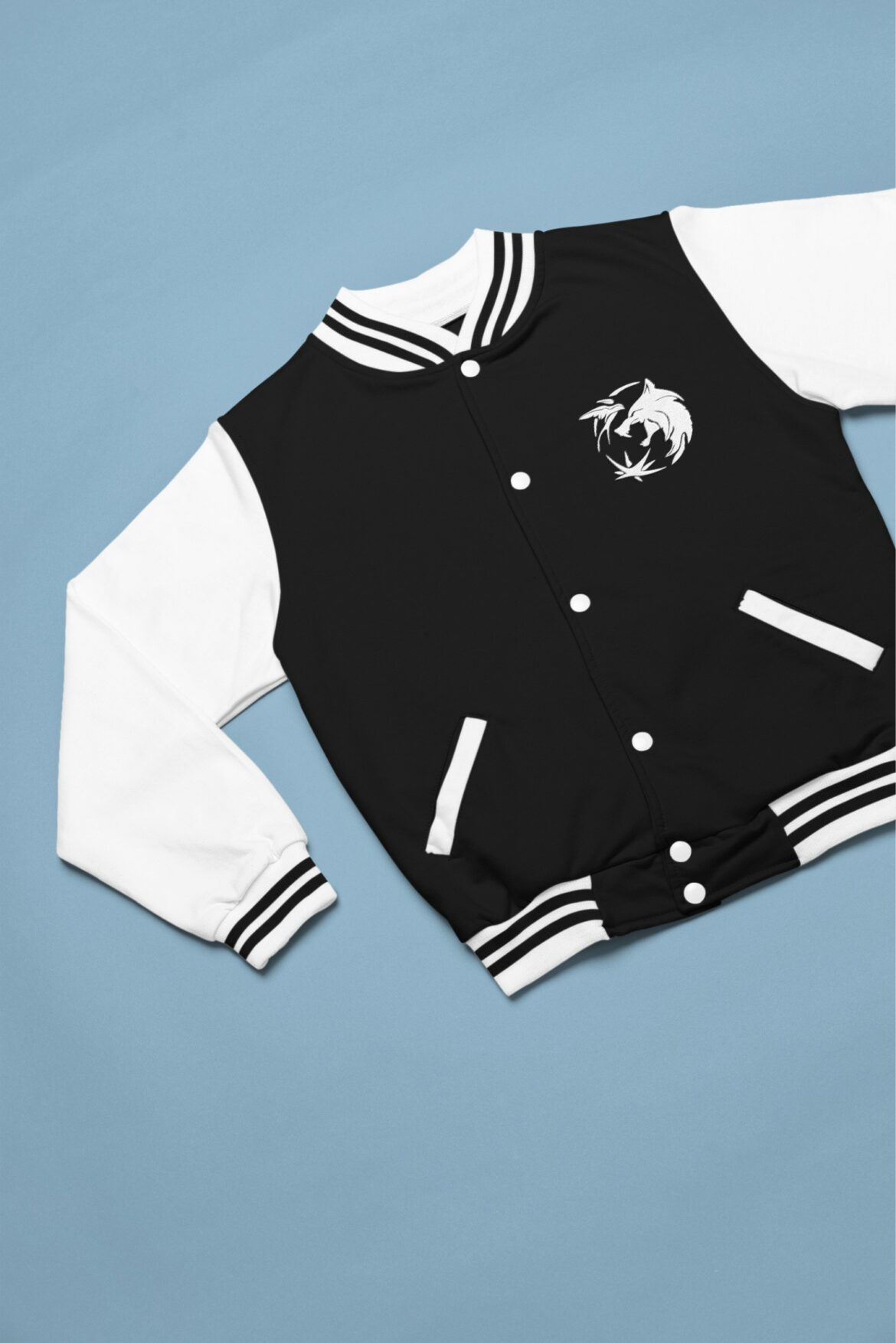 Witcher Toss a Coin Varsity Jacket | manatees.com.au