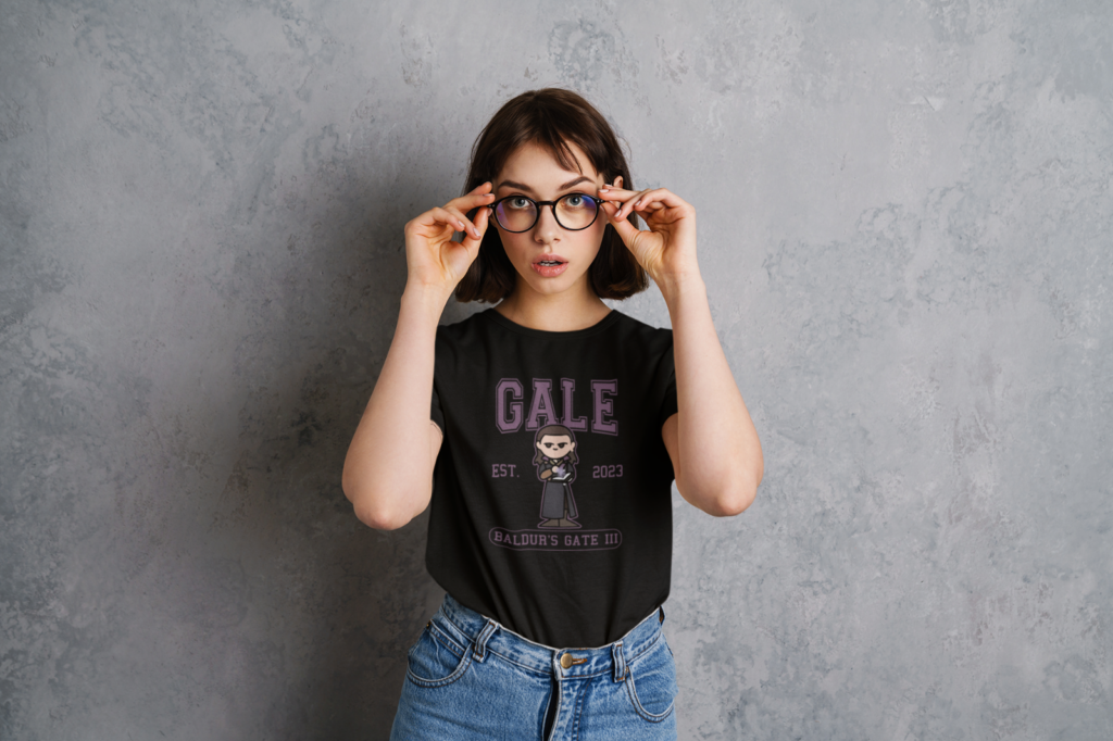 Baldur’s Gate 3 – Gale T Shirt | manatees.com.au